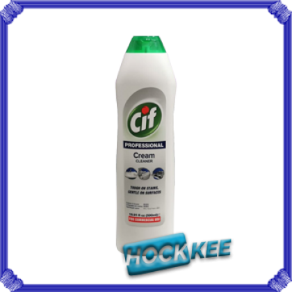CIF Professional Cream Cleaner Lemon 500ml x16's/ctn